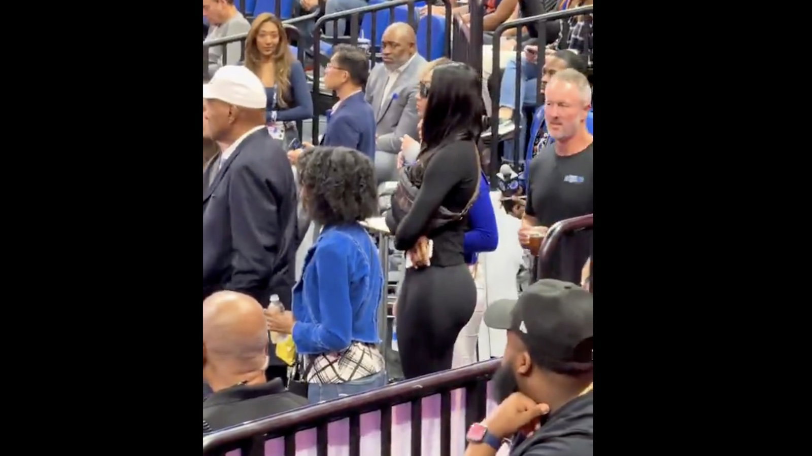 Angel Reese Spotted Courtside Supporting Boyfriend Wendell Carter Jr ...