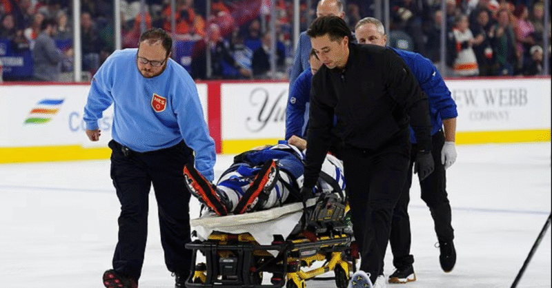 NHL Defenseman Hospitalized After Brutal Blindside Hit from Flyers ...