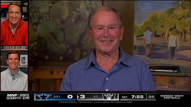 George W. Bush Shocks NFL Fans With Rare ManningCast Appearance: “What ...