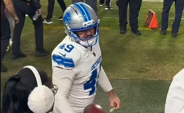 Detroit Lions Player Denies Provoking Angry Fan After Alleged Sideline ...