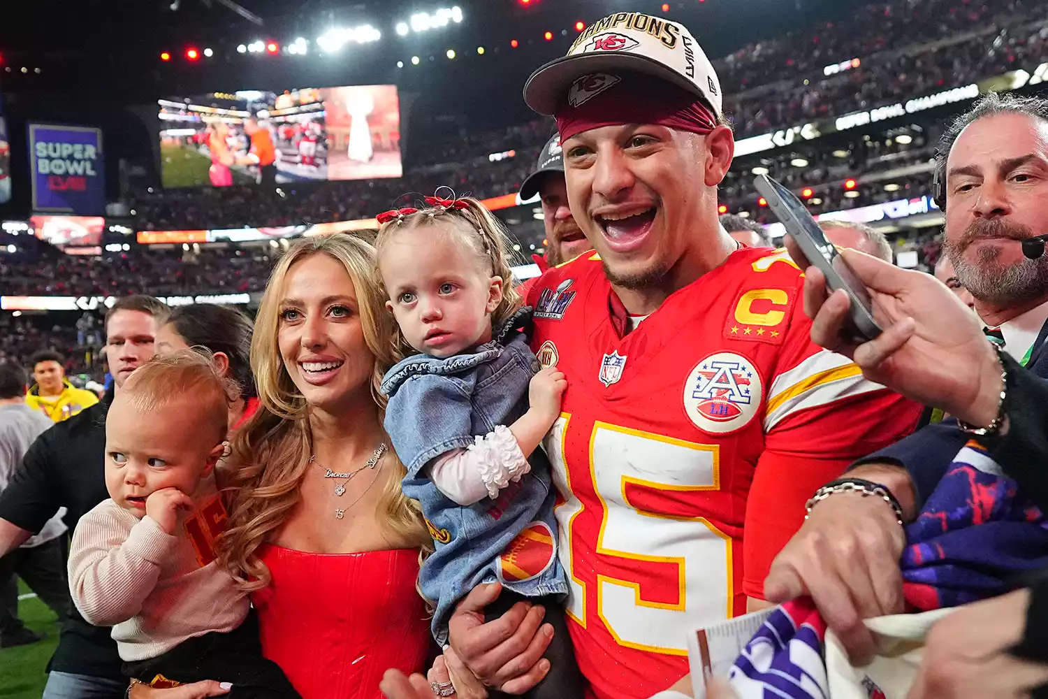 Brittany Mahomes Shares Adorable Photos of Her Kids Rocking Unicorn and ...