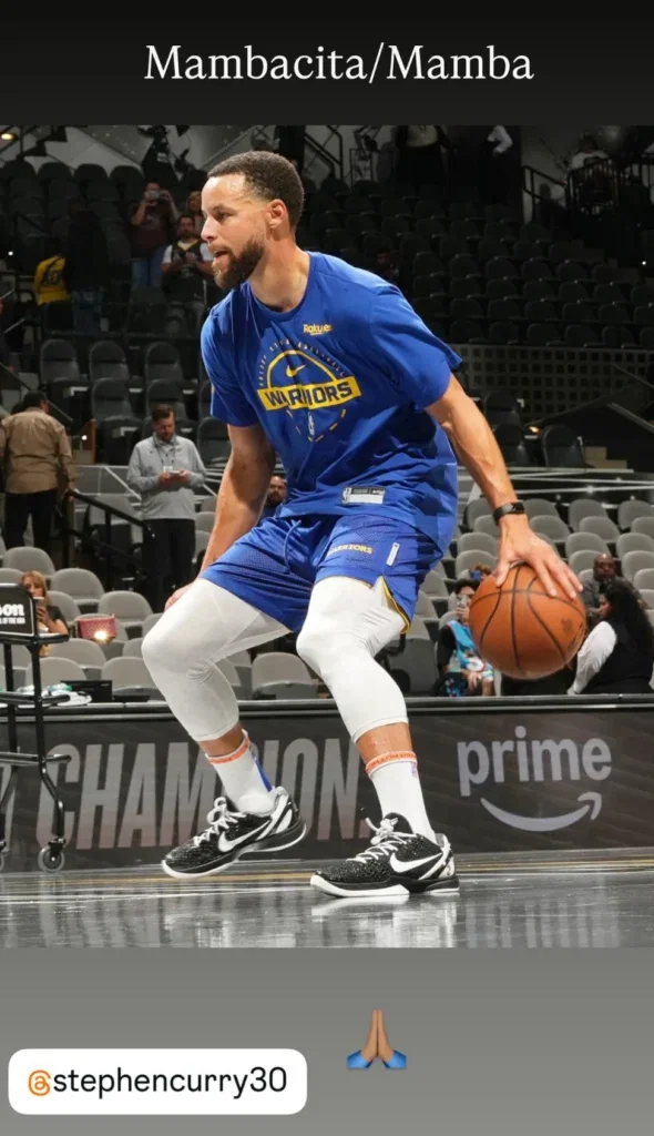 Vanessa Bryant Shares Heartfelt Message After Stephen Curry Wears Kobe ...