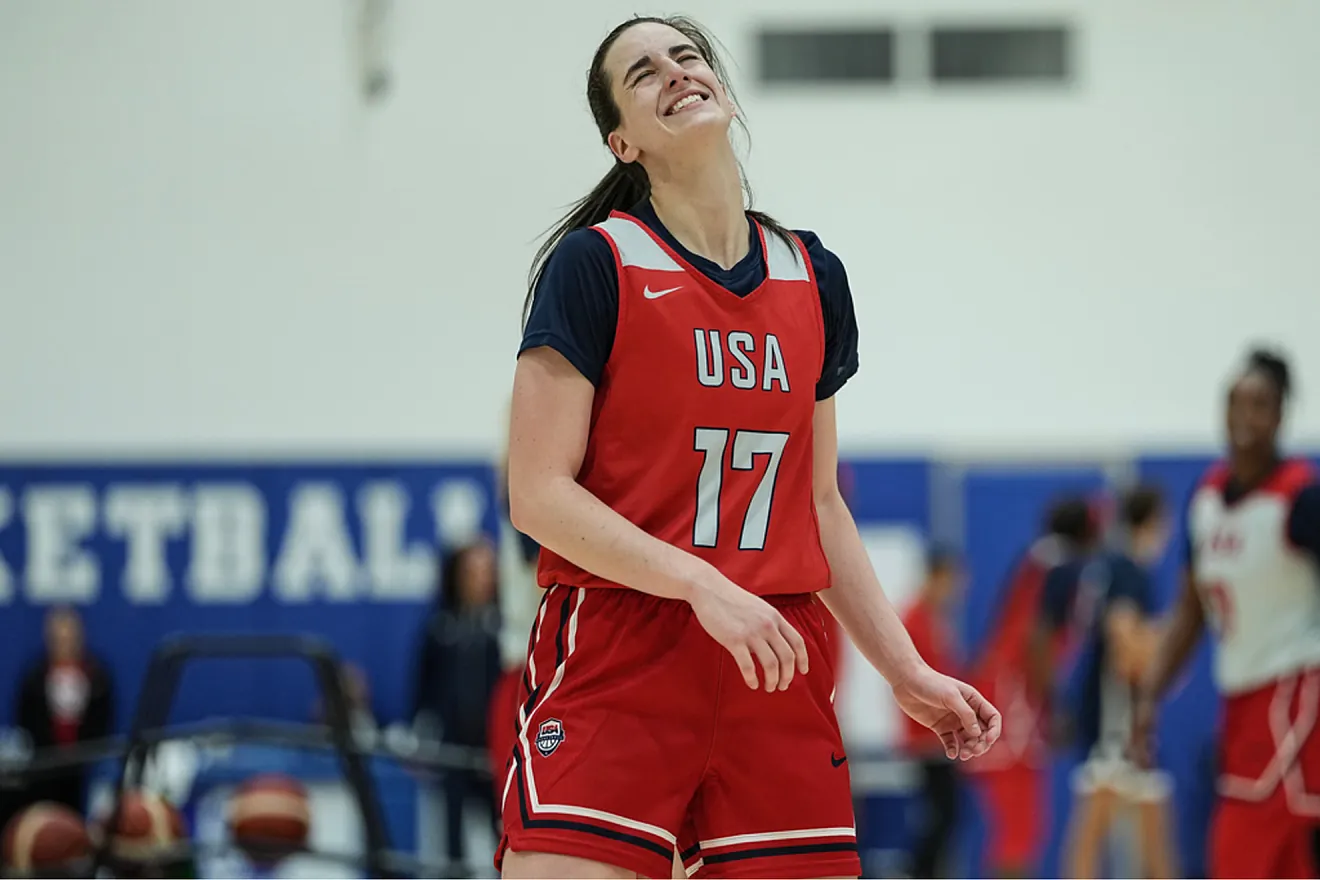Fans Erupt After Team USA Leaves Caitlin Clark on Bench in ...