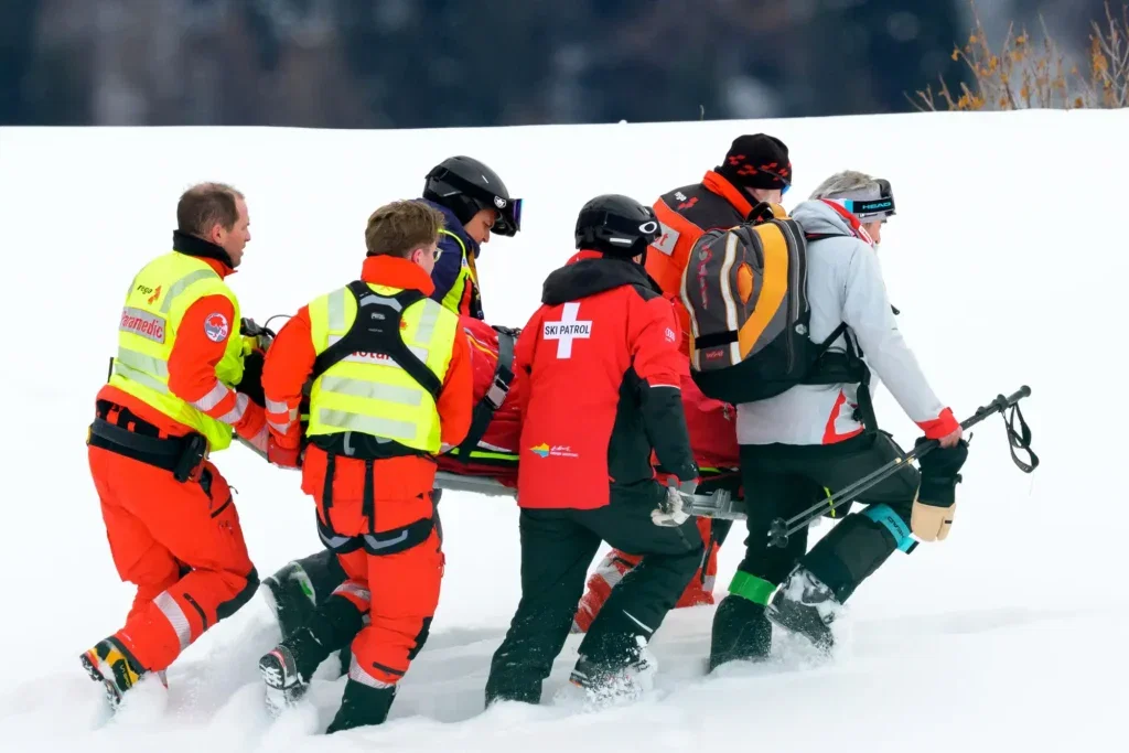2-Time Olympic Gold Medalist Michelle Gisin Airlifted After Serious ...