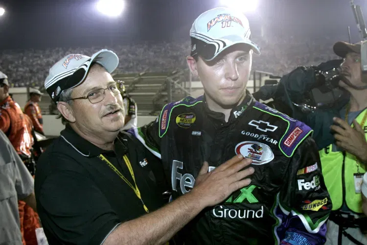 Denny Hamlin Once Dedicated an Emotional Victory to His Father — Two ...