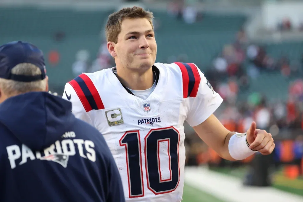 Drake Maye Enters Elite Company, Drawing Early Comparisons to Tom Brady ...