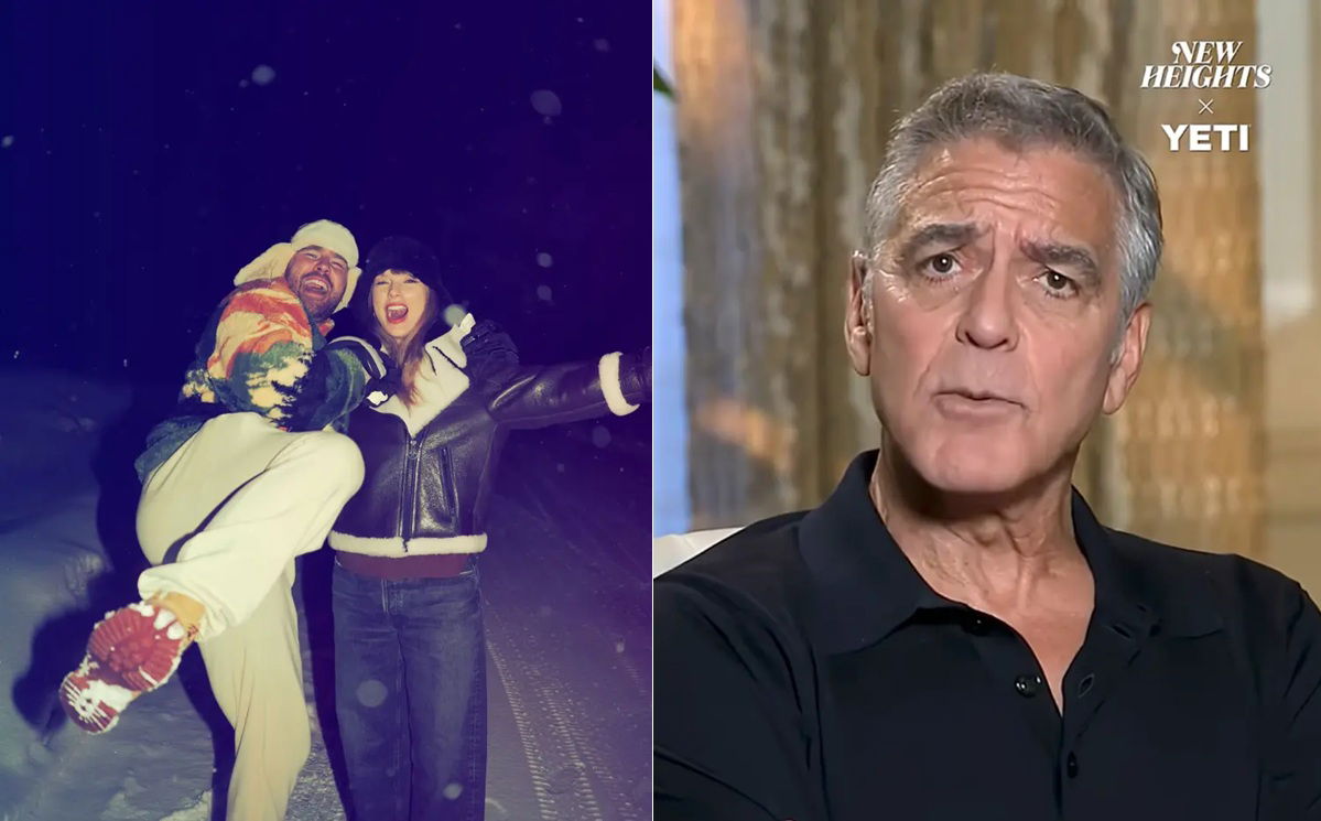 Travis Kelce Says He and Taylor Swift “Never” Fight as George Clooney ...