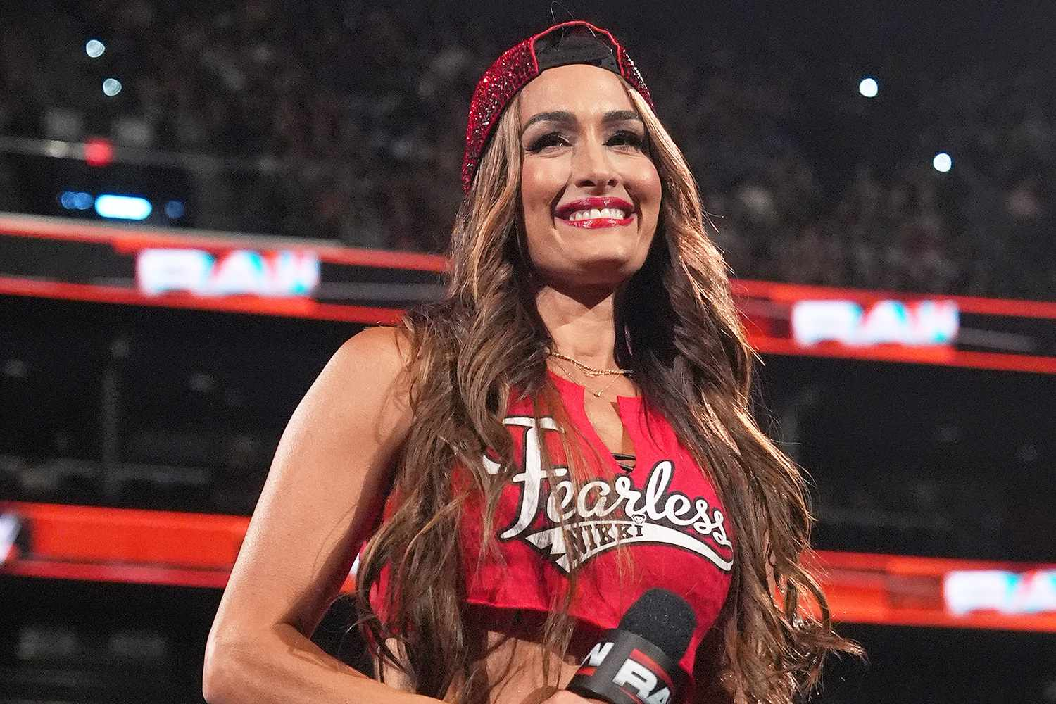 Nikki Bella Shows Love for Cooper DeJean and the Eagles During Miami’s ...