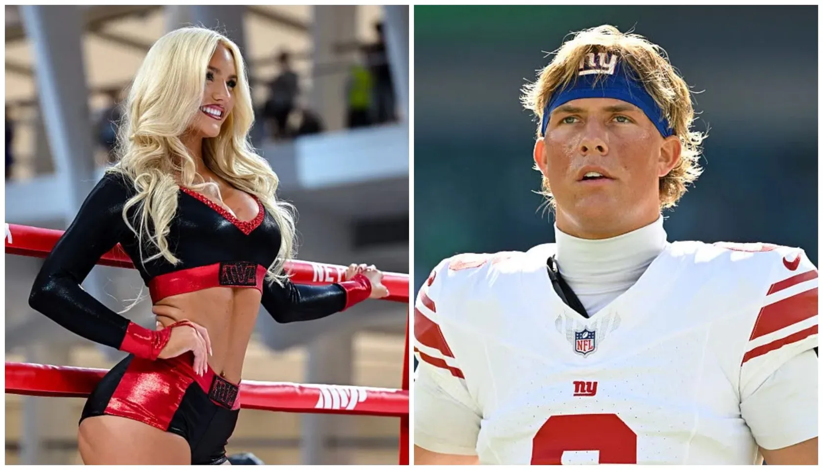 Jaxson Dart’s Alleged Girlfriend Turns Heads as Ring Girl During Jake ...