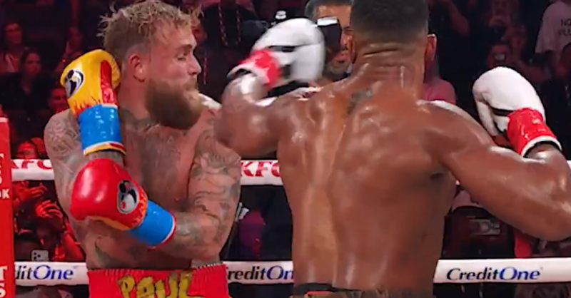 Jake Paul Shows Grit And Humility While Speaking After Anthony Joshua ...