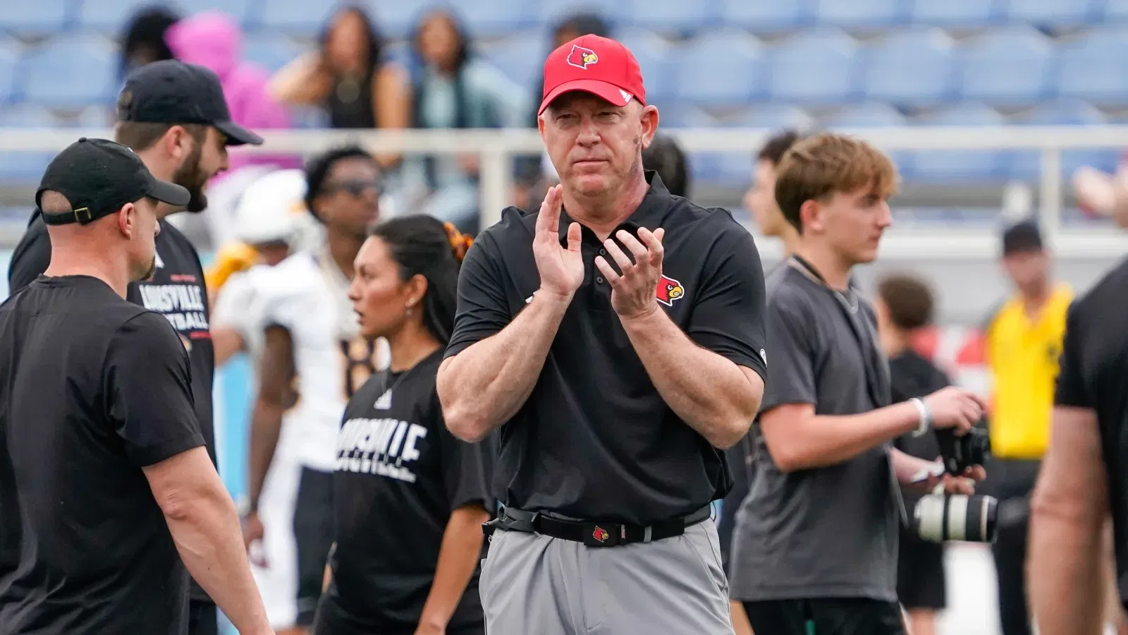 Jeff Brohm Dodges Michigan Rumors After Sideline Brawl Overshadows ...