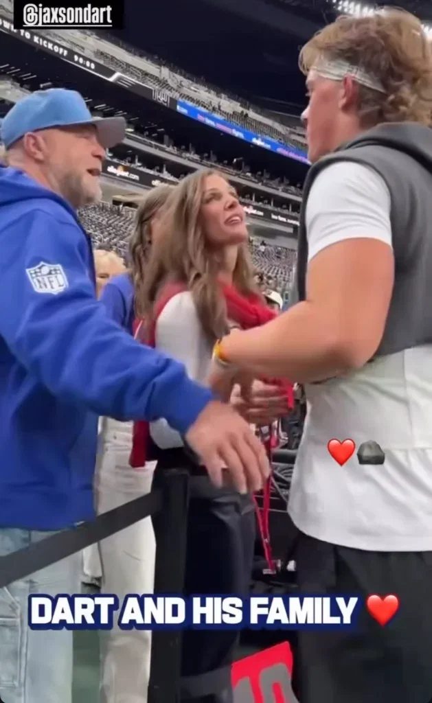 Jaxson Dart’s Mom Kara Turns Heads as Giants QB’s Future Faces ...