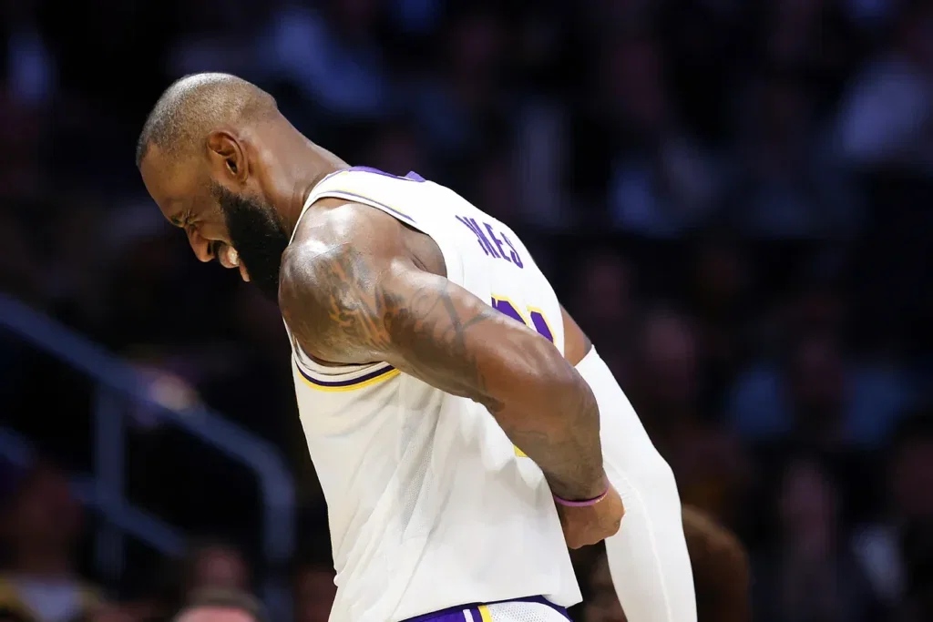 LeBron James at Center of Controversy After National Anthem Behavior ...