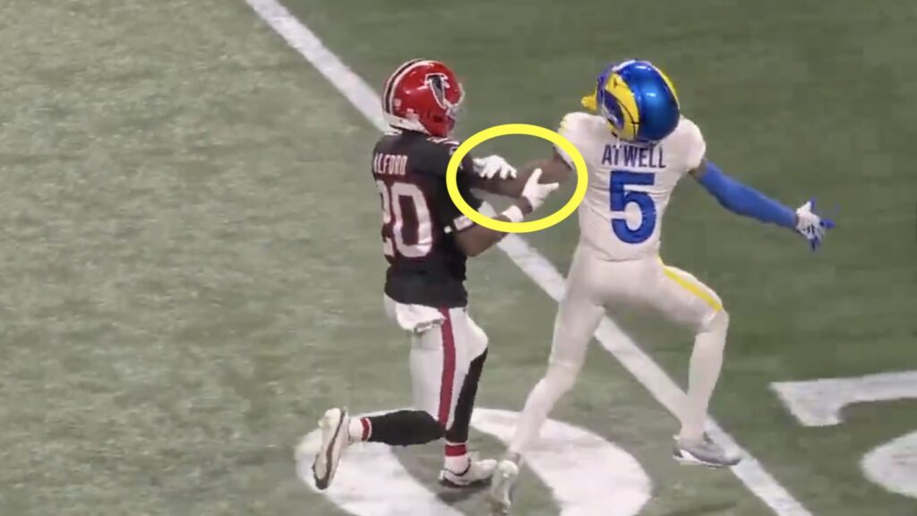Rams Stunned by Costly No-Call in Final Seconds vs. Falcons - TMSPN