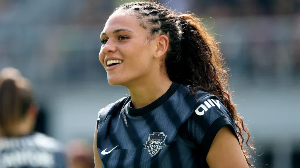 Trinity Rodman Debuts Dramatic New Look Amid Ongoing NWSL Contract ...