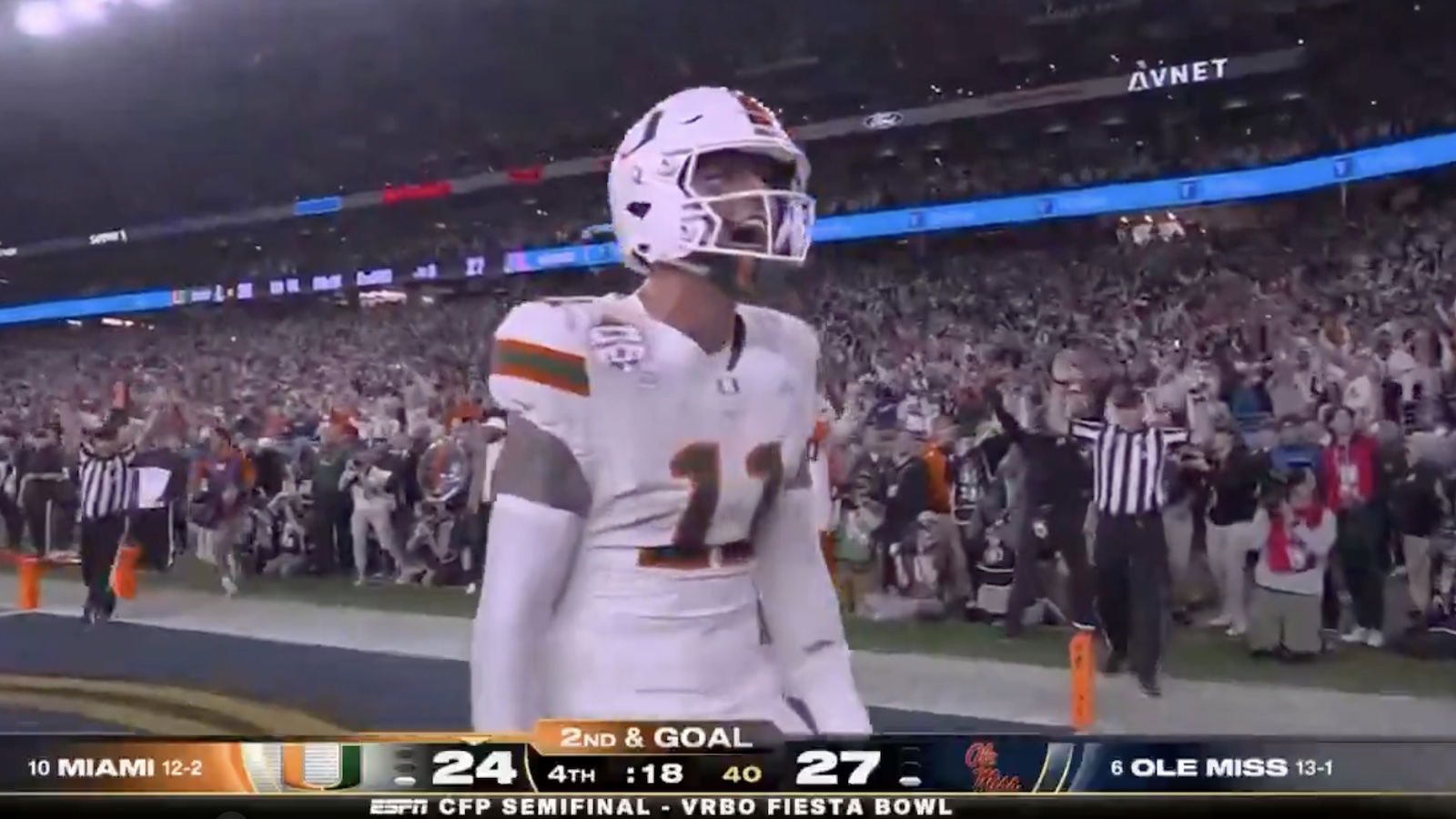 Carson Beck Runs Miami Into the National Title Game - TMSPN