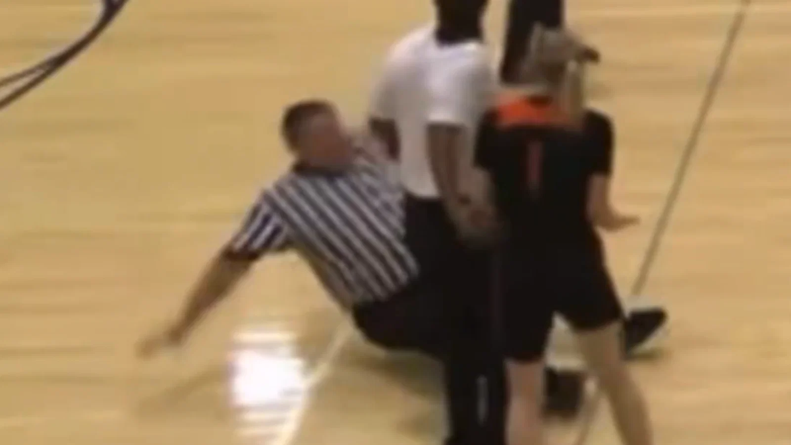High School Ref’s Dramatic Flop Goes Viral During Girls’ Basketball ...