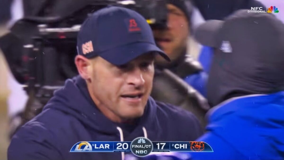 Cameras Catch Tense Postgame Handshake Between Sean McVay and Ben ...