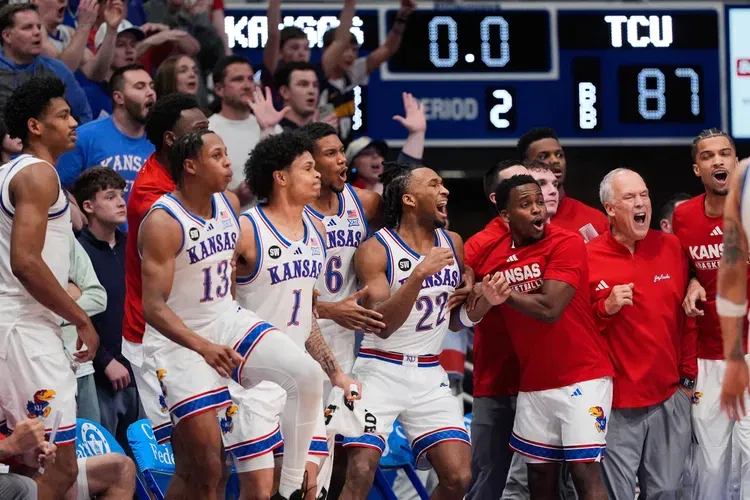 Kansas Honors Late Athletics Staffer With Emotional Comeback Victory ...