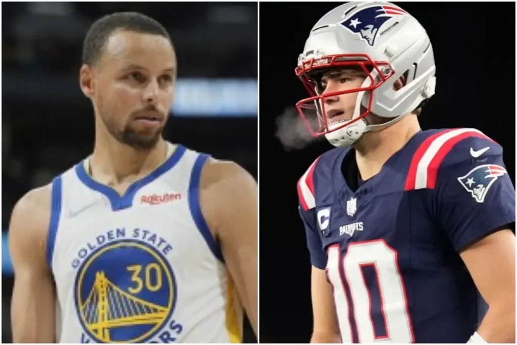 Old Photo of Stephen Curry With a Young Drake Maye Resurfaces, Stuns ...