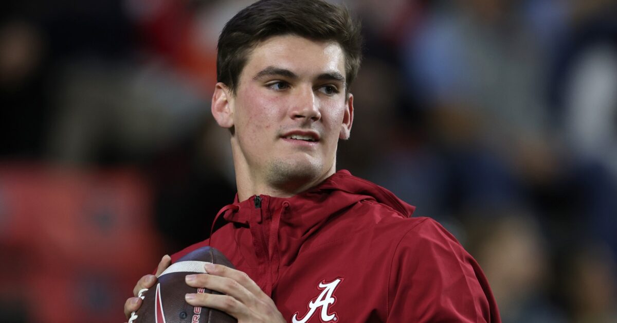 Alabama QB Ty Simpson Makes Unexpected Move - TMSPN