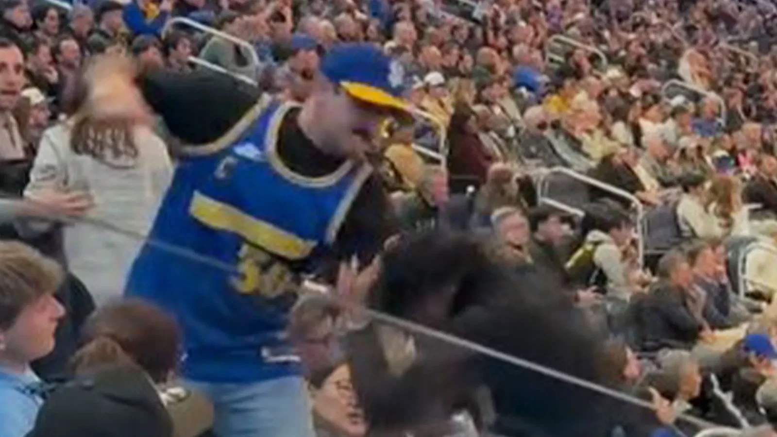 Multiple Fans Banned After Chaotic Fight Breaks Out at Warriors’ “Hello ...