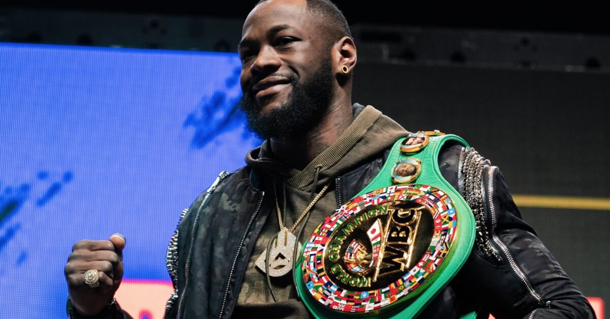 Deontay Wilder Explodes on Reporter When Asked About Tyson Fury - TMSPN
