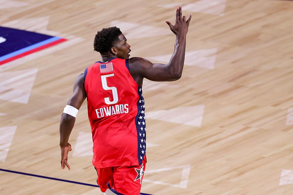 Anthony Edwards Drops NSFW Moment During All-Star Game Interview - TMSPN