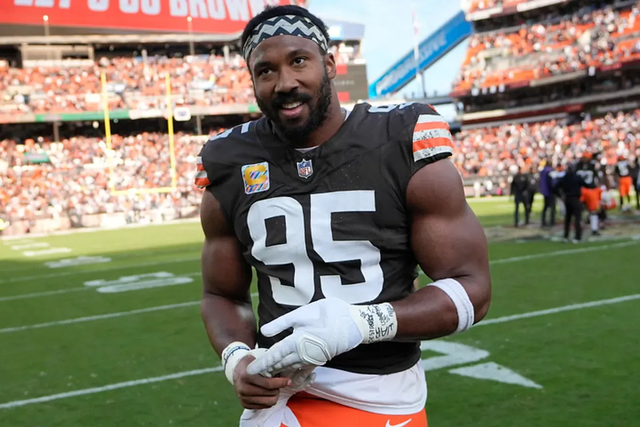 Myles Garrett Makes Firm Commitment to Browns — Shedeur Sanders Could ...