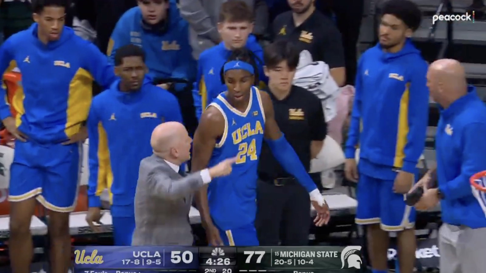 UCLA Coach Mick Cronin Ejects One of His Own Players During Game - TMSPN
