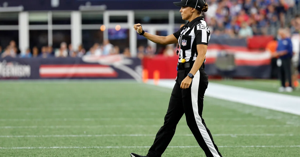 Trailblazing Female NFL Referee Files Lawsuit Against League - TMSPN