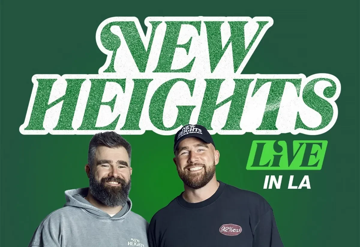 Jason Kelce and Travis Kelce Set to Host Live New Heights Event During ...