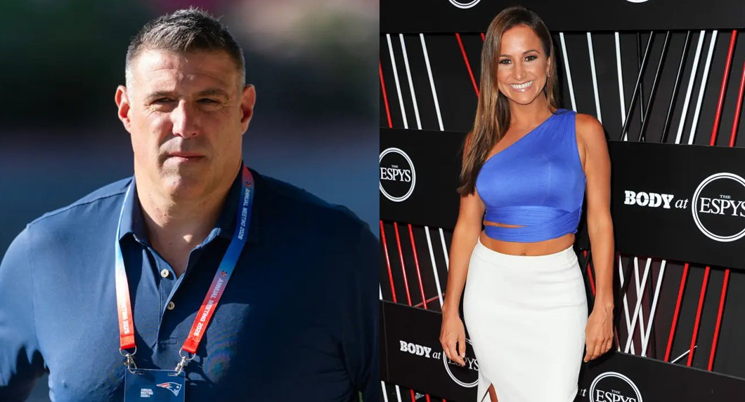 Photos Of Mike Vrabel And Dianna Russini Holding Hands Spark Viral ...