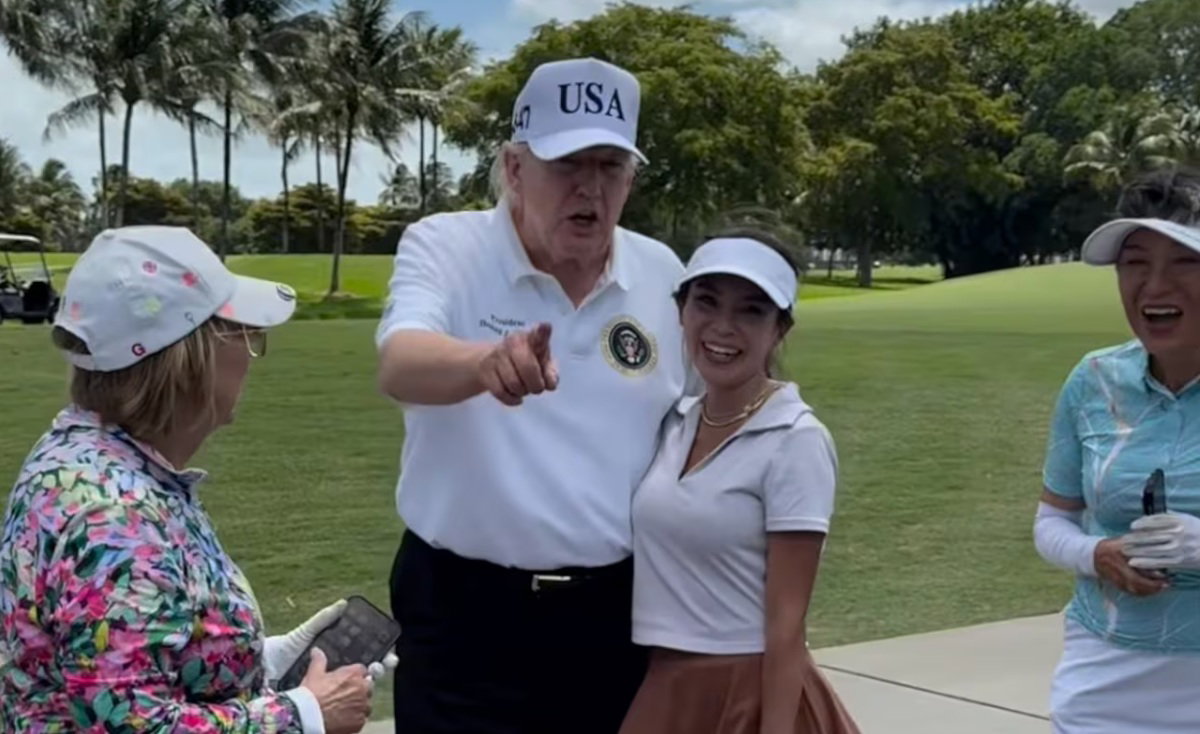Trump Draws Attention for Awkward 'Thirsty' Moment With Female Fan ...