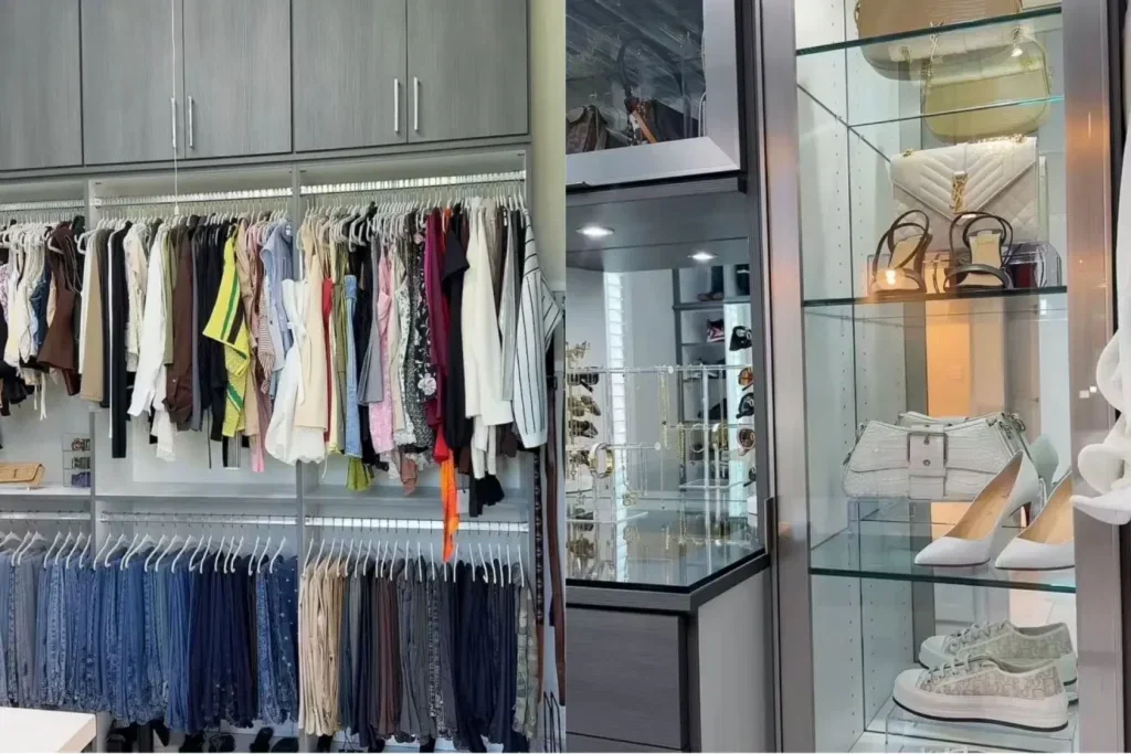 Haley Cavinder Gives Fans A Look Inside Her Stunning Dream Closet ...