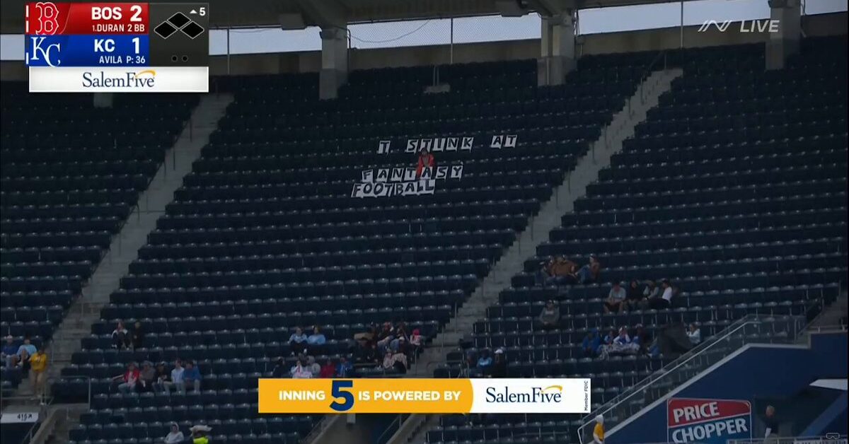 Fantasy Football Loser Suffers Brutal Public Punishment During MLB Game ...