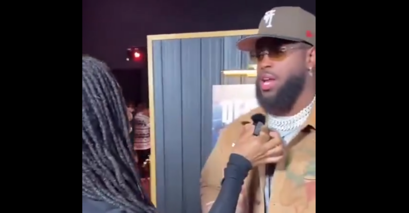 NFL Star Left Visibly Uncomfortable During Awkward Viral Interview With ...