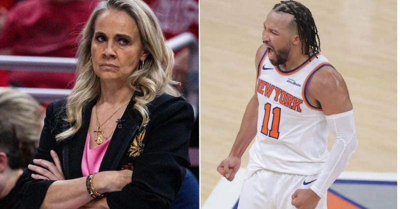 WNBA Head Coach Eats Crow After Jalen Brunson Proves Her Wrong During ...