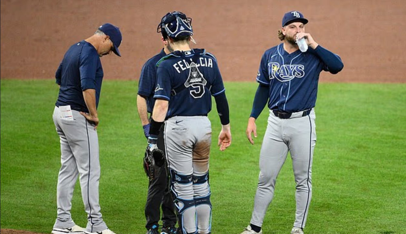 Rays Pitcher’s Long-Awaited MLB Return Turns Disastrous After Vomiting ...