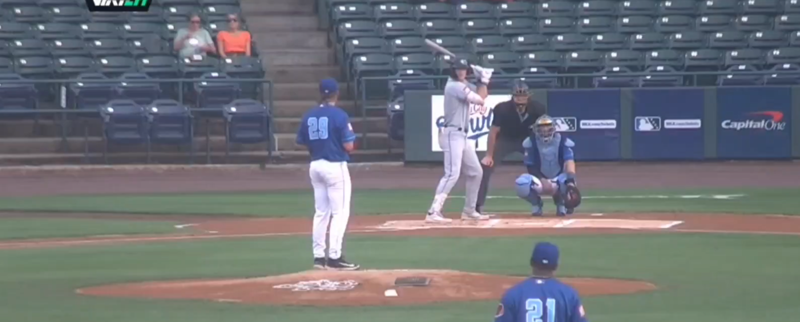 Horrifying Scene as Guardians Prospect Collapses After Taking Line ...