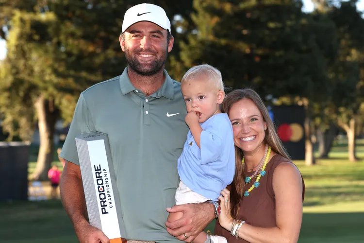 Inside Scottie Scheffler S Family Life With His Two Young Sons