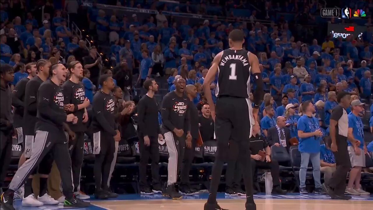 Victor Wembanyama Pulled Off Ice Cold Move In Final Seconds Of Game 1