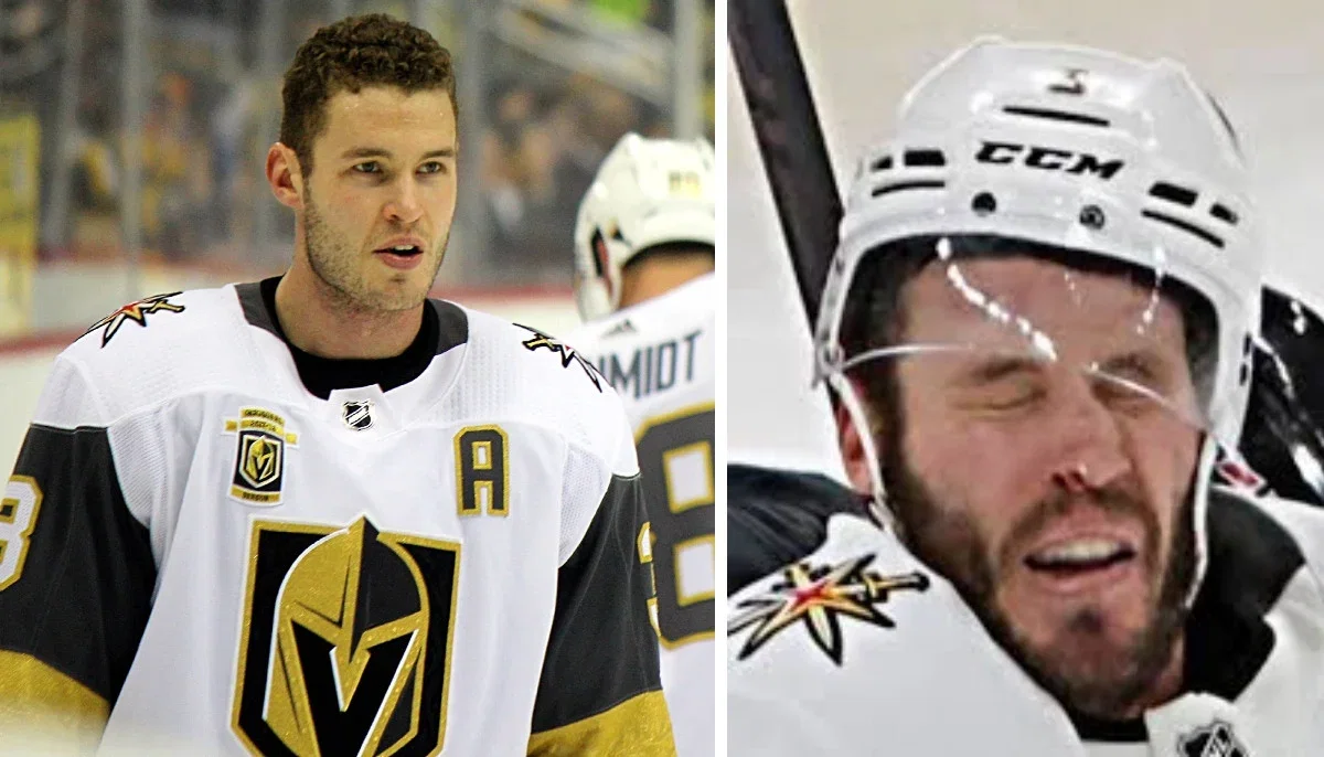 Scary Scene as Golden Knights' Brayden McNabb Hospitalized After Taking ...
