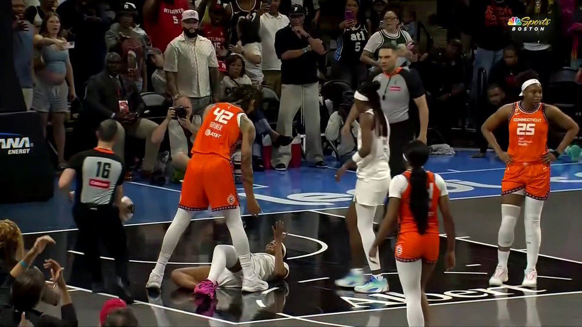 WNBA Veteran Hit With Flagrant Foul After Hard Contact Sends Angel ...
