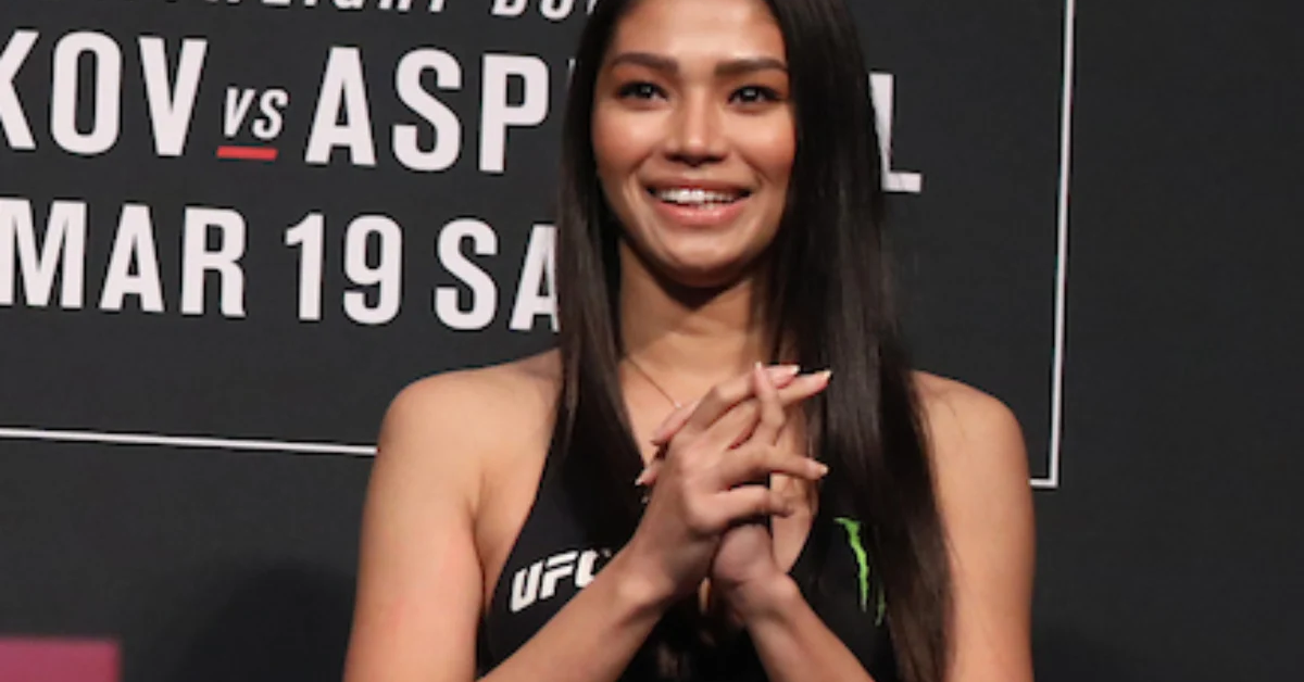 UFC Ring Girl Red Dela Cruz Reveals Dream Cageside Guest and What She'd ...