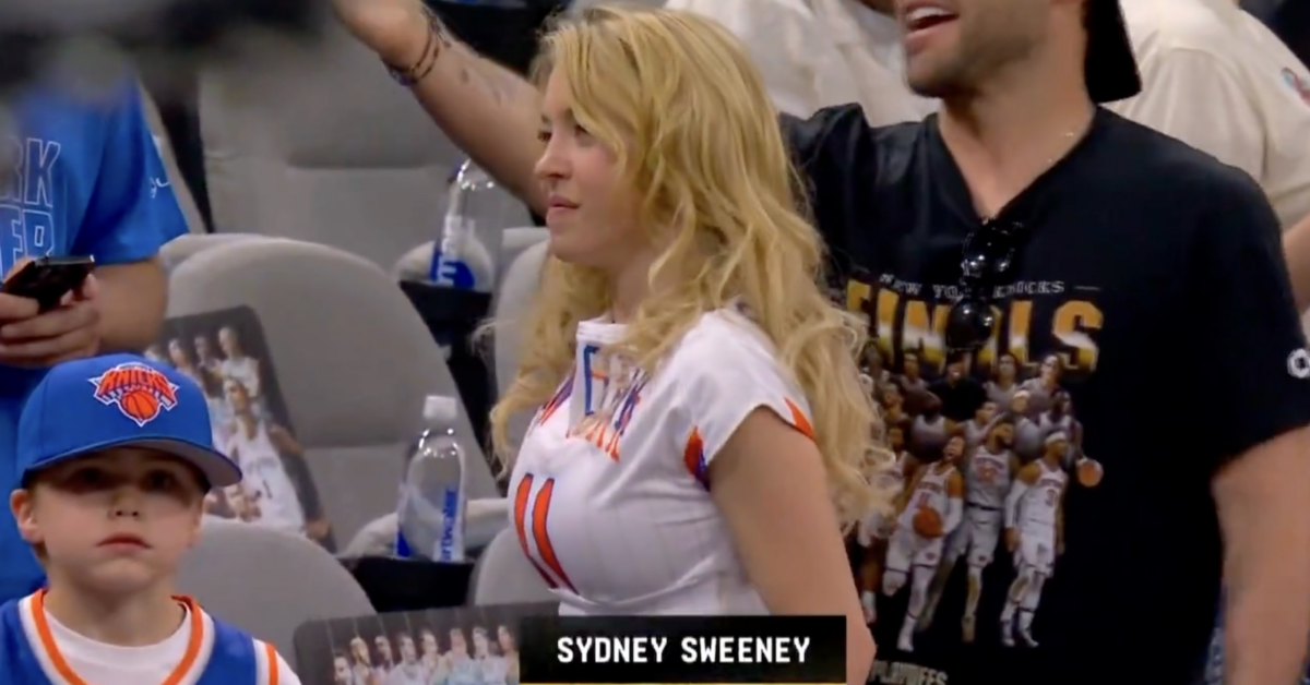 Sydney Sweeney's NBA Finals Appearance Draws Priceless Charles Barkley ...