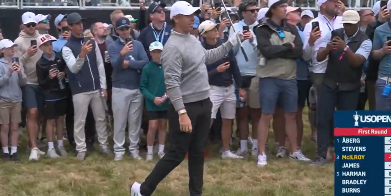 Fan Picks Up Rory McIlroy's Ball Mid-Round at U.S. Open, Prompting ...