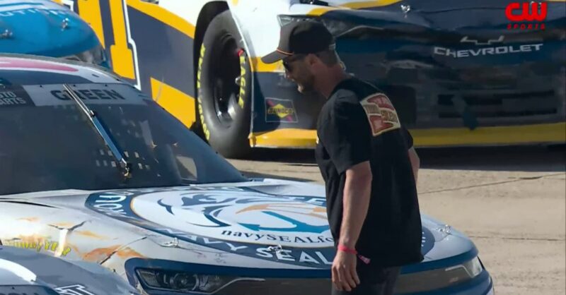 Wild NASCAR Fan Storms California Track Seeking Fist Bump From Driver ...