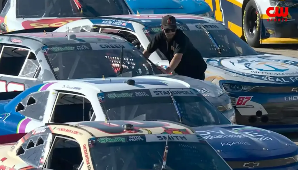 Wild NASCAR Fan Storms California Track Seeking Fist Bump From Driver ...