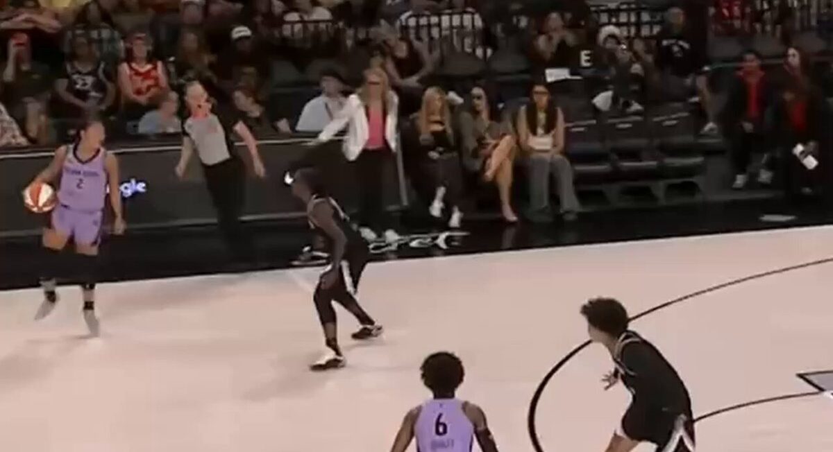 WNBA Player Gets Crossed So Badly Her Shoe Comes Flying Off - TMSPN